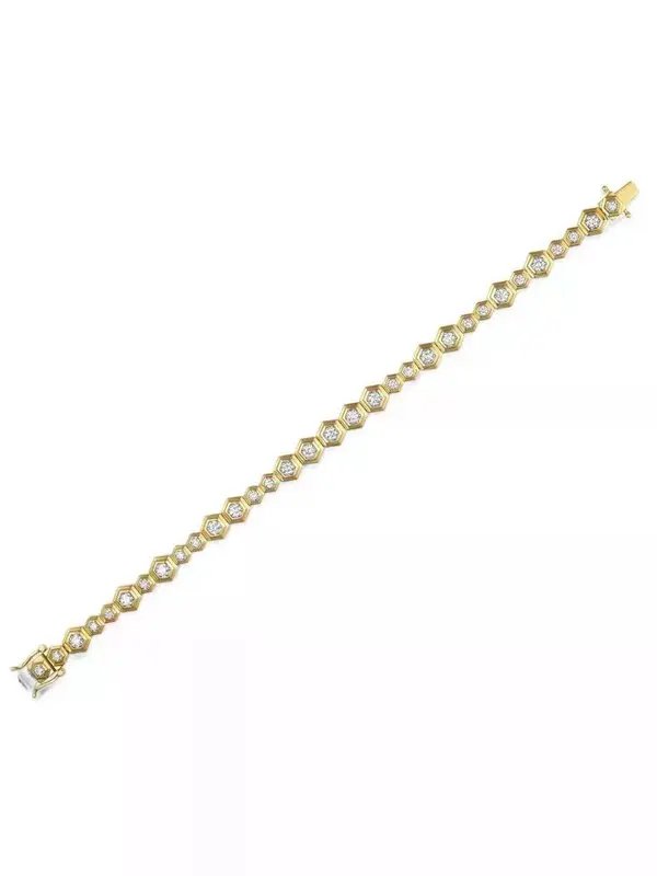 Sara Weinstock Honey Comb Diamond Bracelet