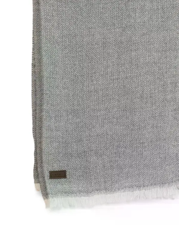 Canali Frayed Scarf