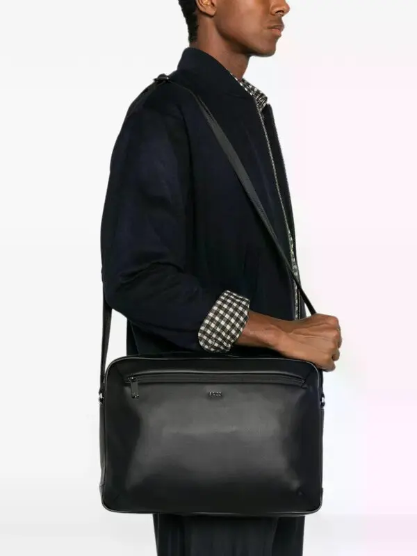 BOSS Logo-plaque Messenger Bag