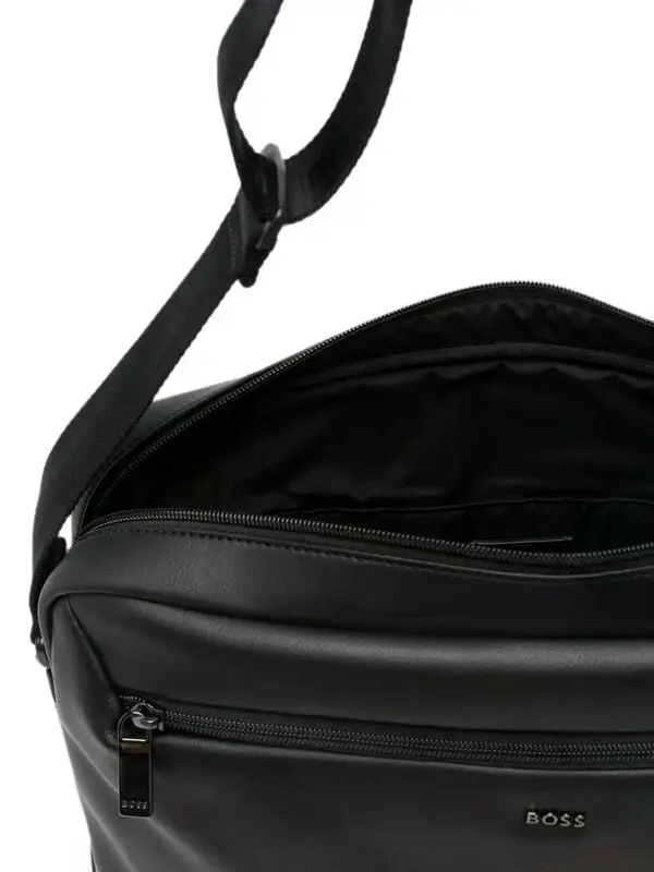 BOSS Logo-plaque Messenger Bag