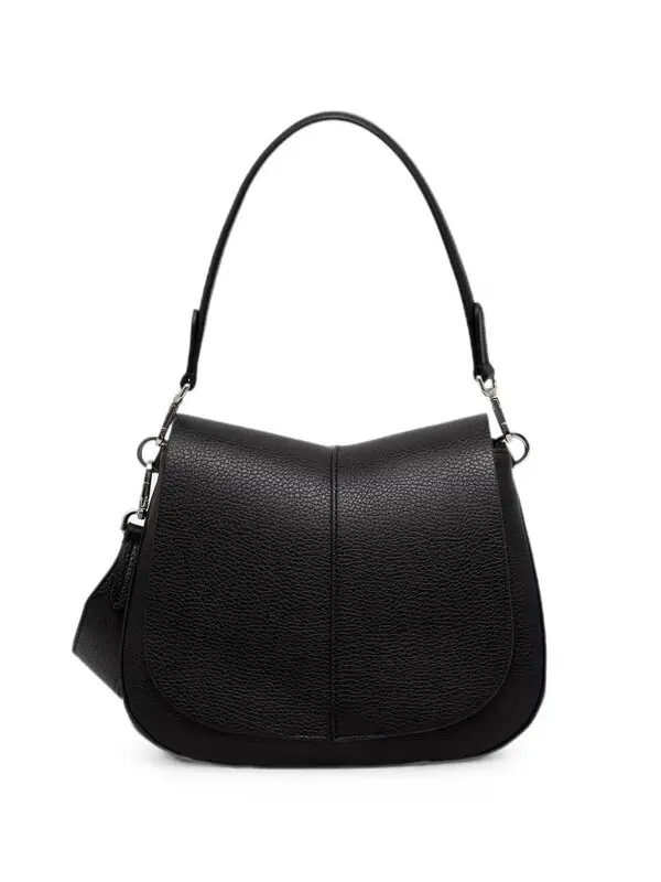 GIANNI CHIARINI Medium Helena Round Pebbled-leather Shoulder Bag