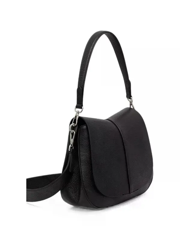 GIANNI CHIARINI Medium Helena Round Pebbled-leather Shoulder Bag