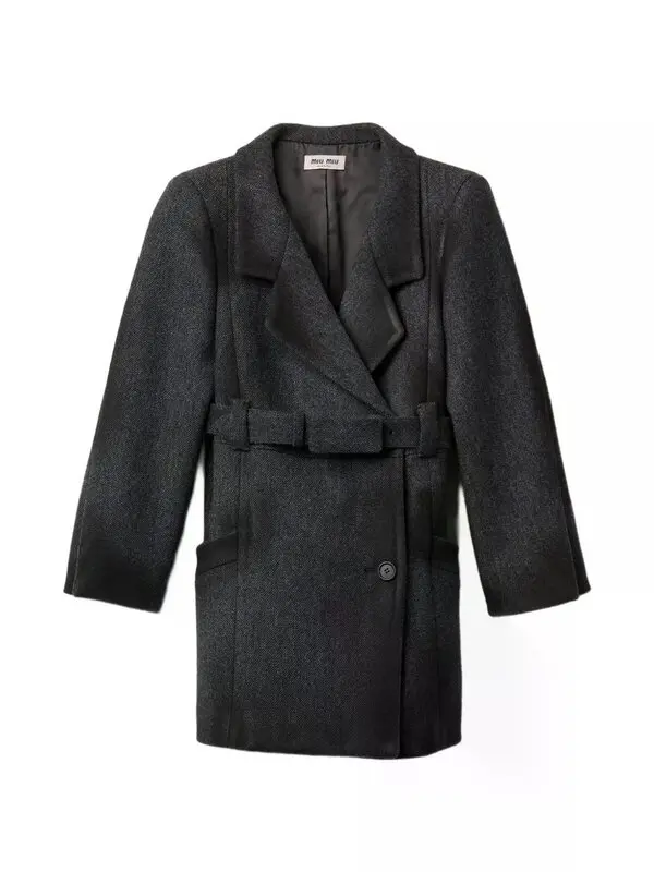Miu Miu Double-breasted Wool Jacket