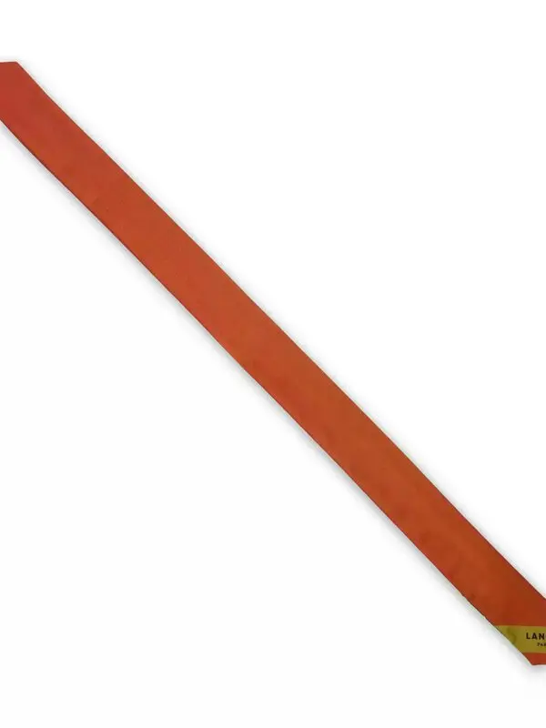 LANCEL Silk Twill Headband - Orange