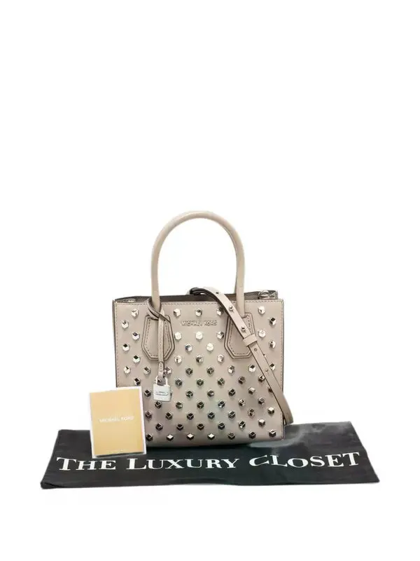 Michael Kors Mercer Studded Tote Bag - Neutrals