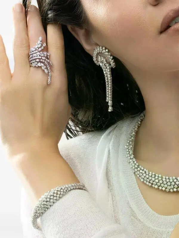 Yeprem Y-not Diamond Ring - Silver