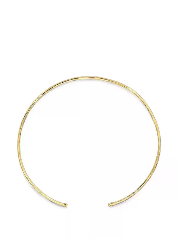 OCTAVIA ELIZABETH 18k Yellow Hammered Finish Collar Necklace - Gold
