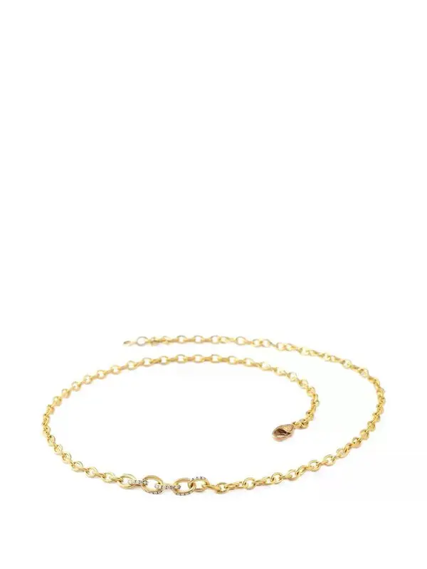 SYLVA & CIE Heart Locket Diamond Necklace - Gold