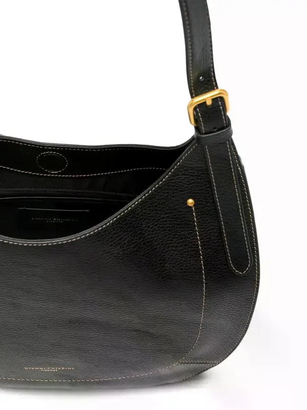 GIANNI CHIARINI Gabry Grained Leather Shoulder Bag