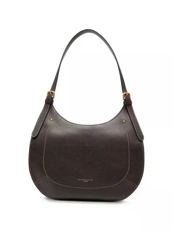 GIANNI CHIARINI Gabry Leather Shoulder Bag - Brown