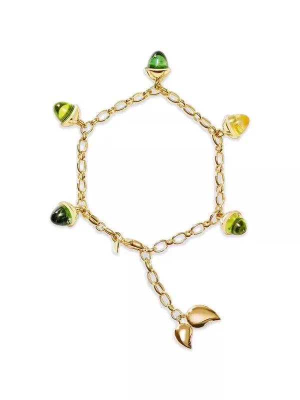 Tamara Comolli 18k Yellow Multi-stone Charm Bracelet - Gold