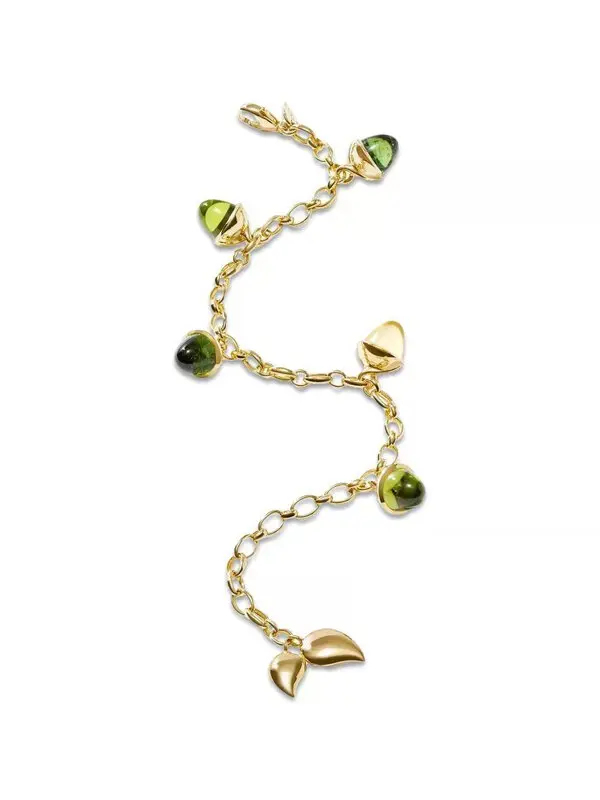 Tamara Comolli 18k Yellow Multi-stone Charm Bracelet