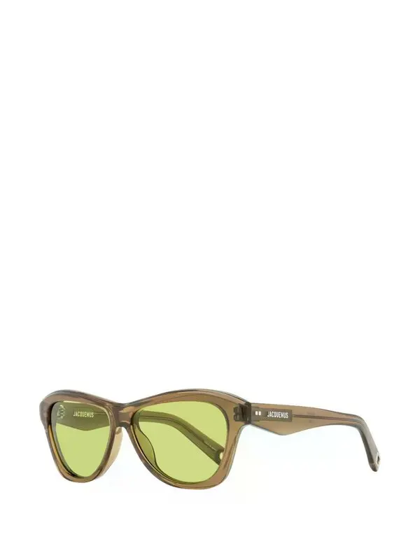 Jacquemus Palmier Sunglasses - Brown