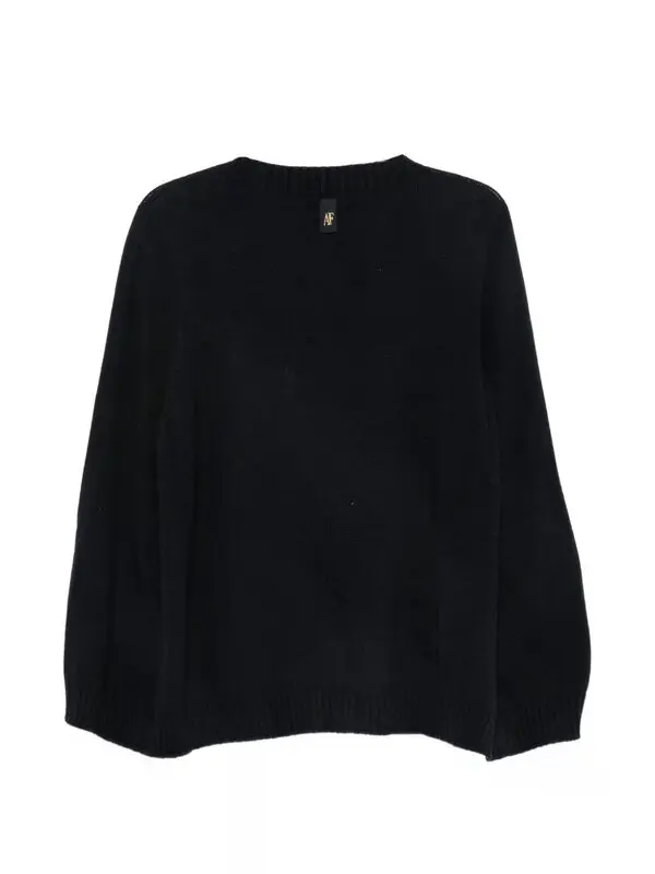 Alberta Ferretti Button-embellished High-low Sweater