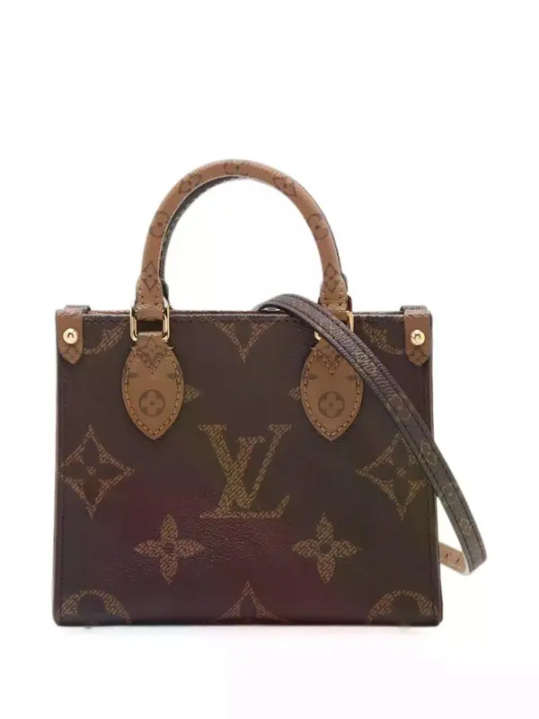 LOUIS VUITTON 2020-2026 Monogram Reverse Onthego Bb Satchel