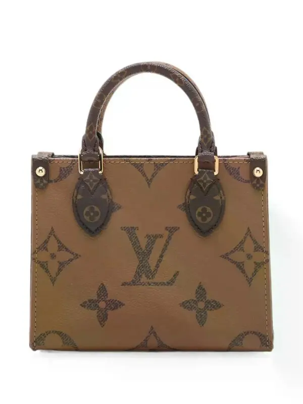 LOUIS VUITTON 2020-2026 Monogram Reverse Onthego Bb Satchel