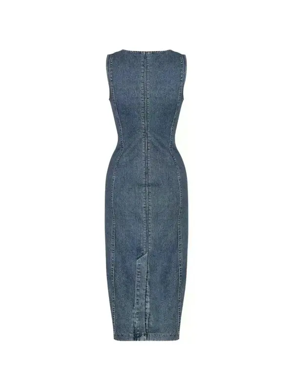 Rag & Bone Miramar Ponte Olivia Midi Dress