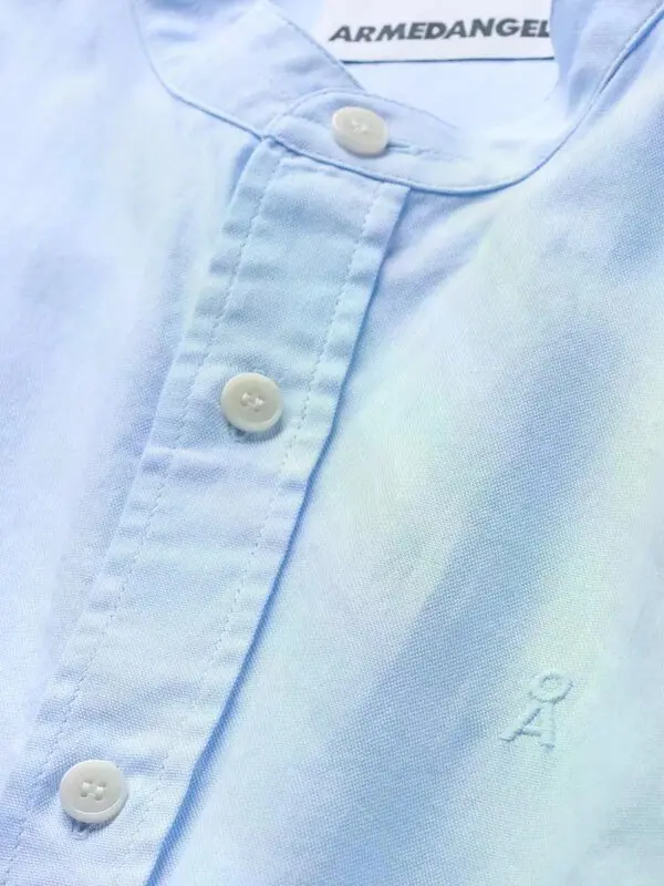 ARMEDANGELS Tomaasas Mandarin-collar Shirt
