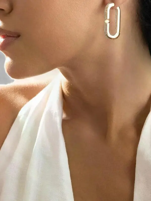 Vhernier Maxi Mon Jeu Diamond Earrings