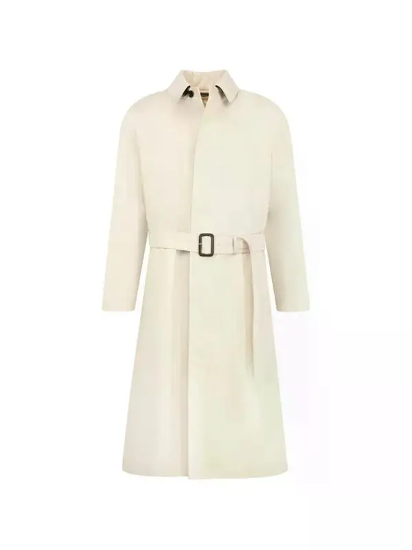 TOM FORD Belted Cotton-blend Coat