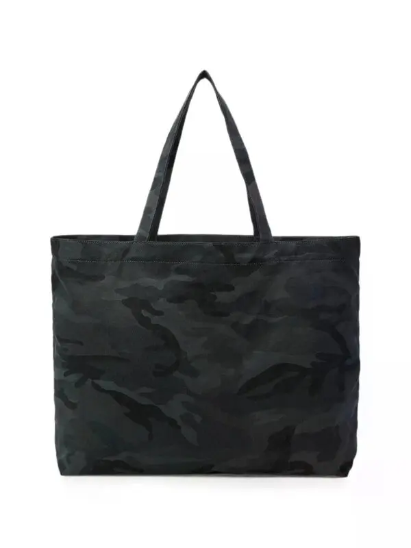 STUDIO TOMBOY Camouflage-print Logo-print Tote Bag