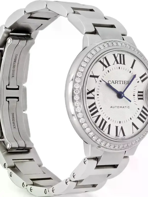 Cartier Ballon Bleu 33mm Diamond Watch