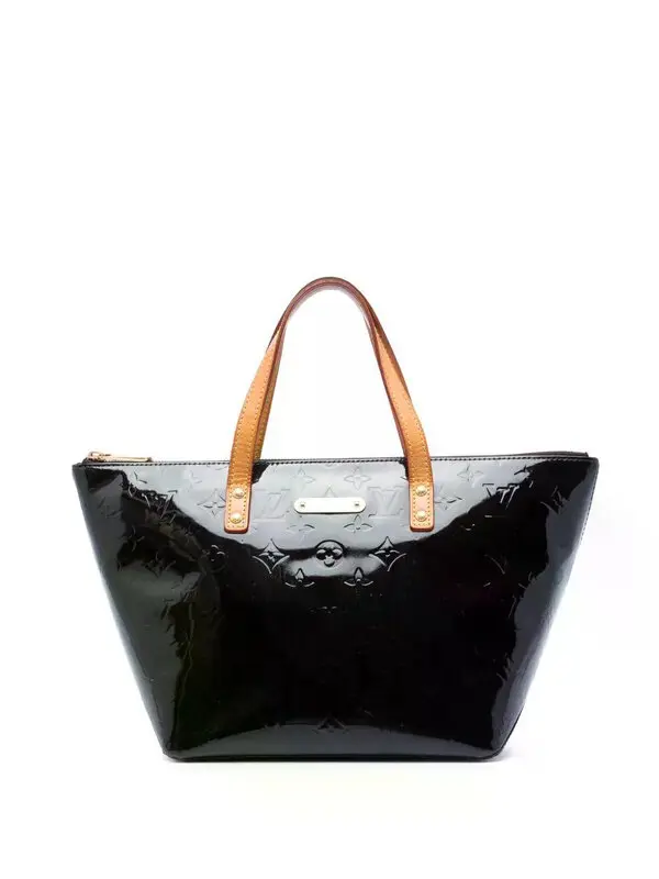 LOUIS VUITTON 2008 Monogram Vernis Bellevue Pm Handbag - Purple