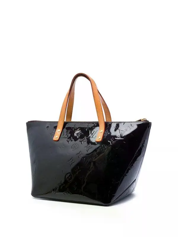LOUIS VUITTON 2008 Monogram Vernis Bellevue Pm Handbag - Purple