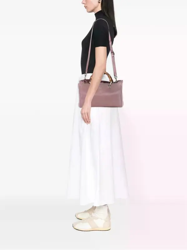 Gucci 2016-2026 Medium Calfskin Bamboo Shopper Satchel
