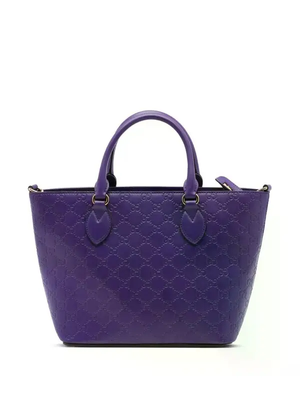 Gucci 2016-2026 Small Guccissima Convertible Tote Satchel