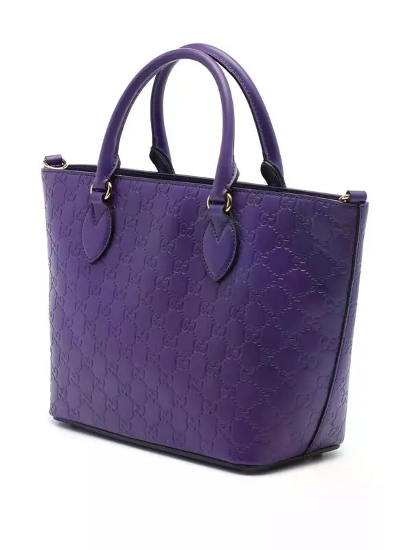 Gucci 2016-2026 Small Guccissima Convertible Tote Satchel