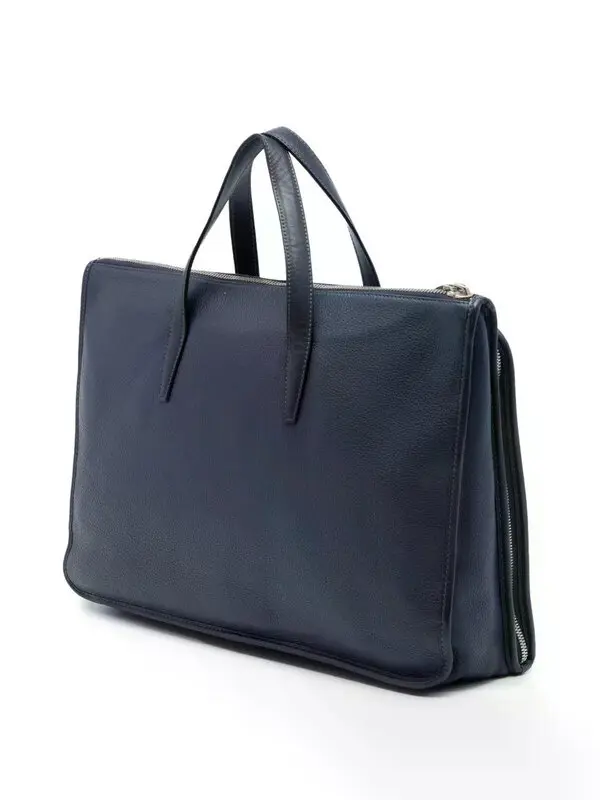 Loewe 2014 Leather Anagram Briefcase Business Bag