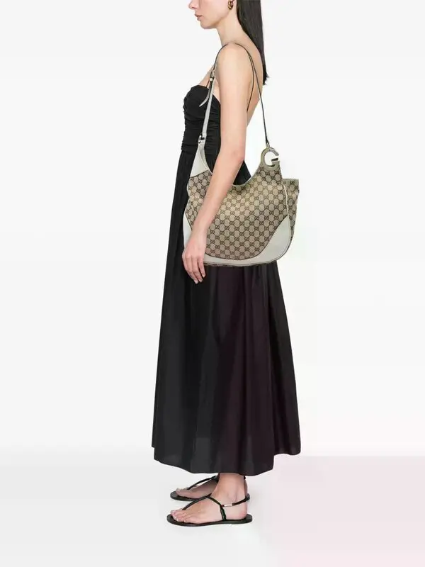 Gucci Gg Canvas Charlotte Crossbody Bag - Neutrals
