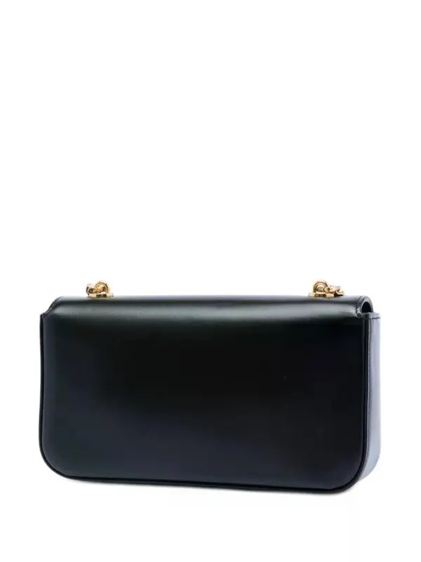 Celine 2022 Shiny Calfskin Claude Chain Shoulder Bag