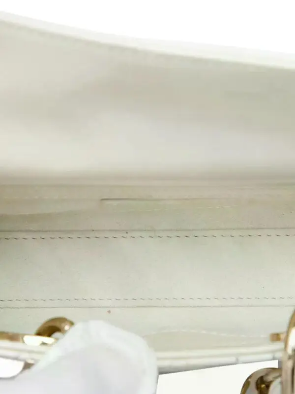 Dior Micro Patent Cannage Lady D Joy Satchel
