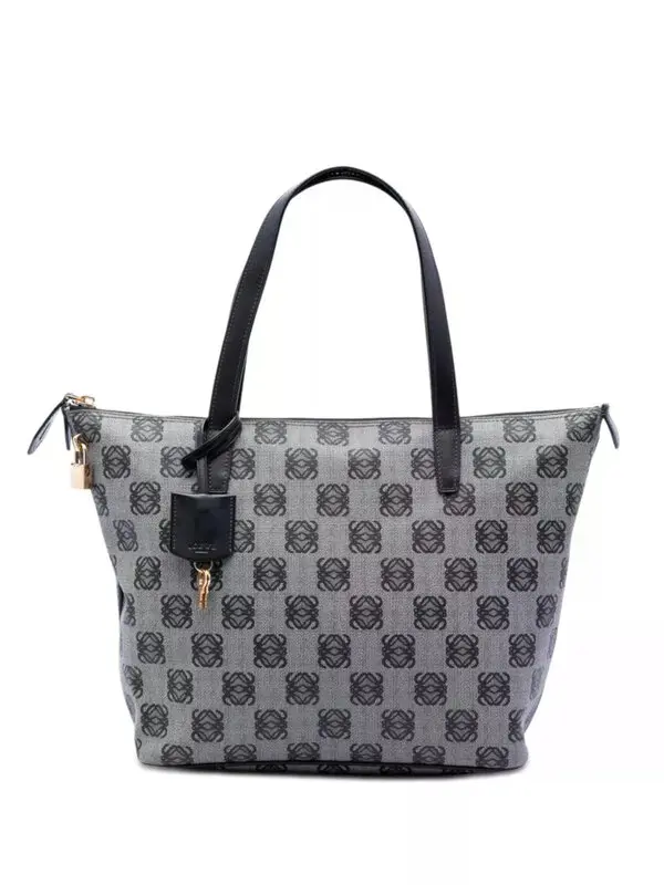 Loewe 2010 Anagram Coated Canvas Tote Bag