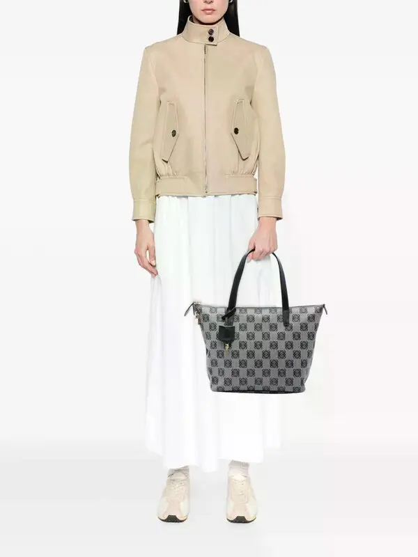 Loewe 2010 Anagram Coated Canvas Tote Bag