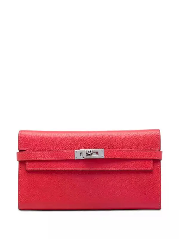Hermès 2012 Epsom Mysore Kelly Longue Wallet Long Wallets