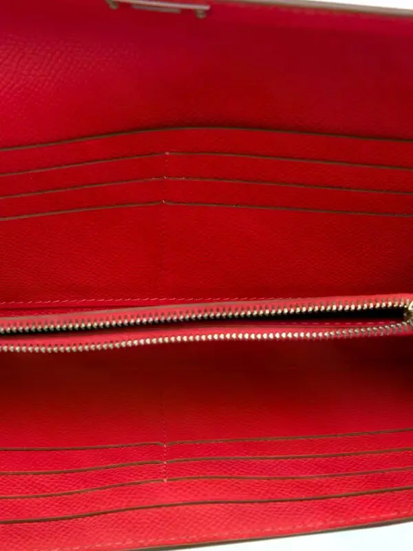 Hermès 2012 Epsom Mysore Kelly Longue Wallet Long Wallets
