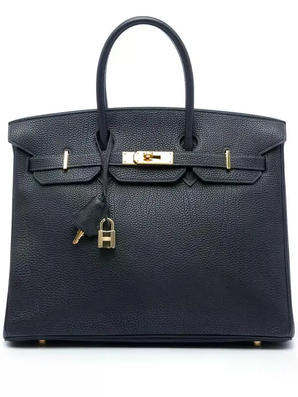 Hermès 2003 Togo Birkin Retourne 35 Handbag
