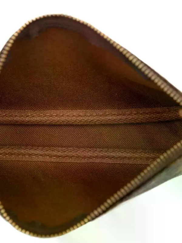 LOUIS VUITTON 2018 Monogram Mini Pochette Accessoires Handbag - Brown