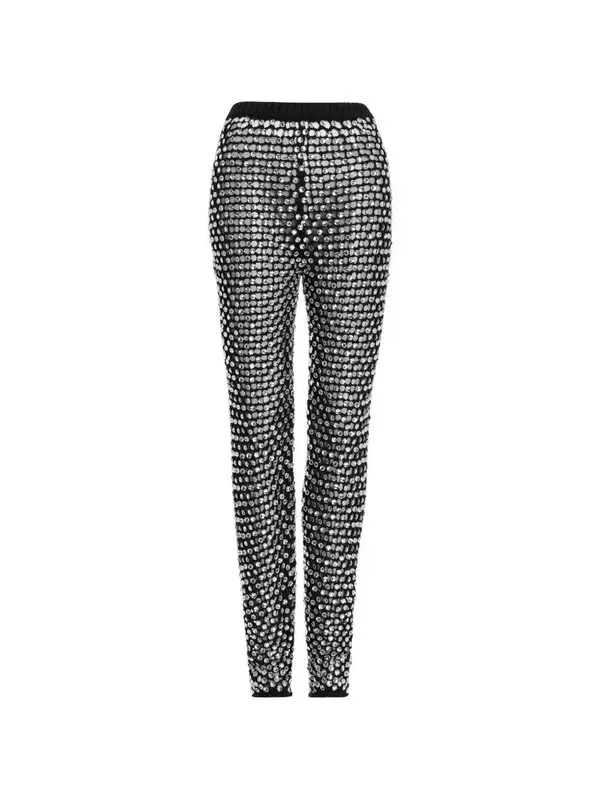 DIOTIMA Crystal Embellished Slim-fit Trousers