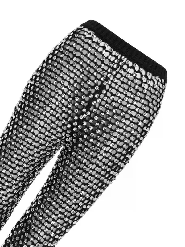 DIOTIMA Crystal Embellished Slim-fit Trousers