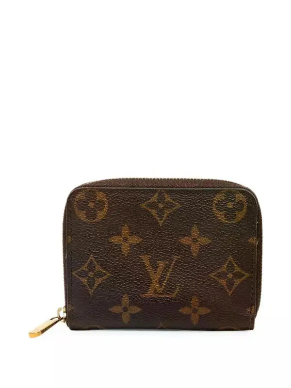 LOUIS VUITTON 2017 Monogram Zippy Purse Coin Pouch