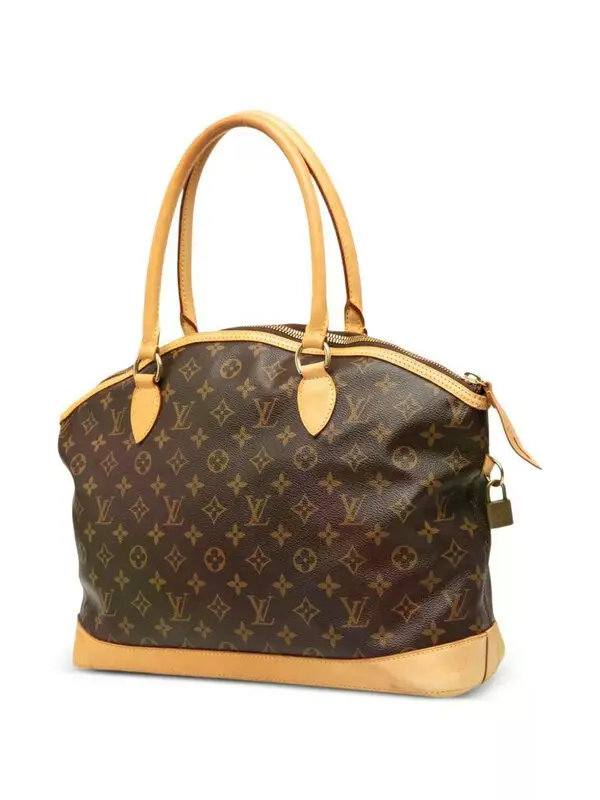 LOUIS VUITTON Monogram Lockit Horizontal Handbag
