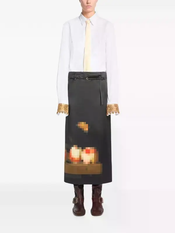 Dries Van Noten Silk Tie