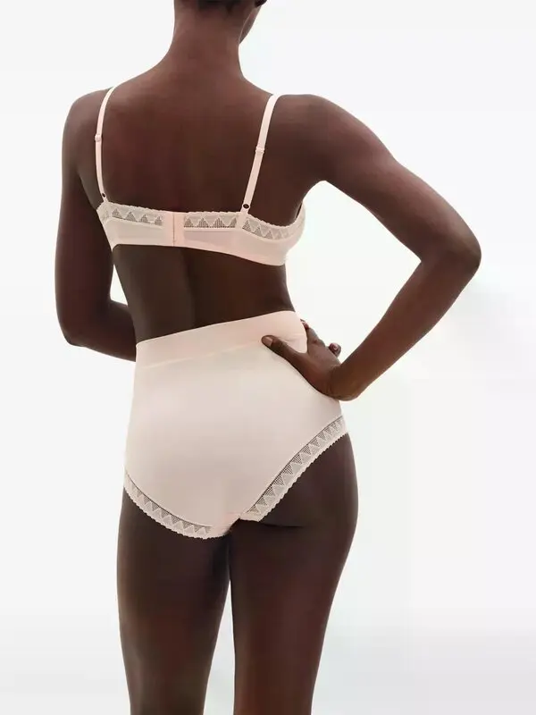 ERES Serenity Lace-trim Triangle Bra - Pink