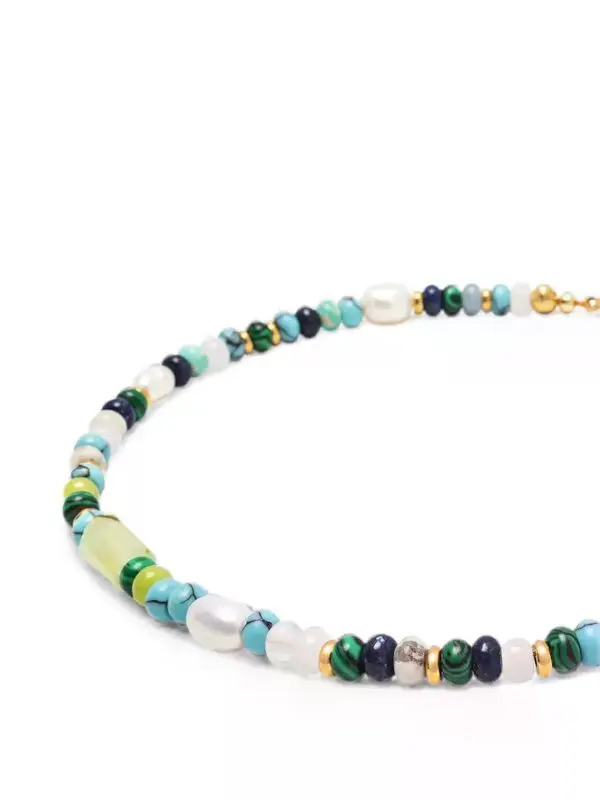 NIALAYA JEWELRY Beaded Pearl-embellished Necklace