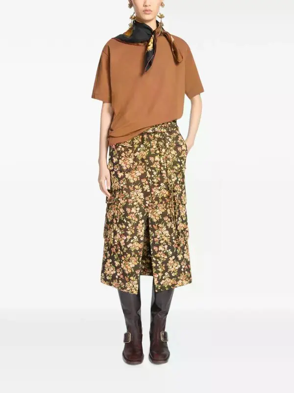 Dries Van Noten Silk Square Scarf