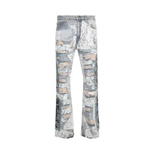 WHO DECIDES WAR Altar Lace Fusion Denim